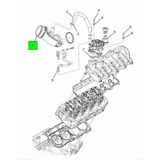 6040796C91 Navistar International | PCV Engine Oil Separator Kit ...