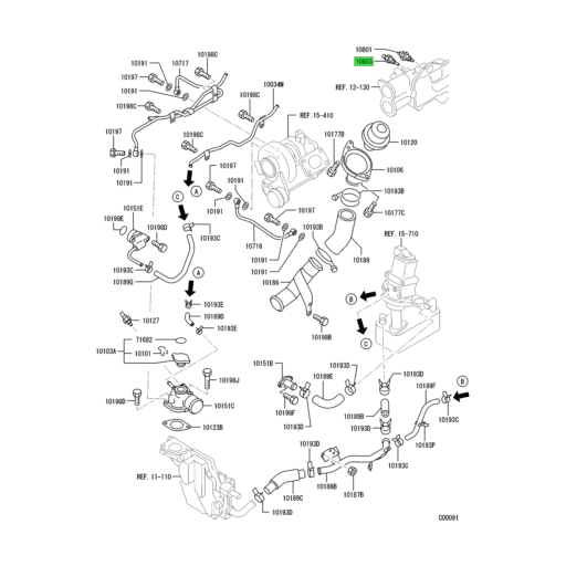 ME230761 Mitsubishi FUSO | Sensor Unit | Source One Parts Center
