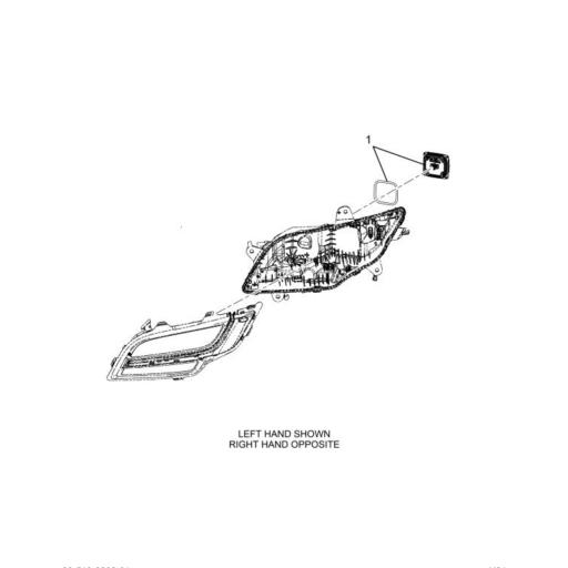 4121487C92 Navistar International | Headlight LED SAE Left | Source One ...