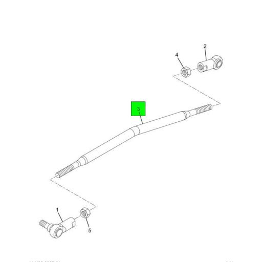 3532868C2 Navistar International | Clutch Control Rod | Source One ...