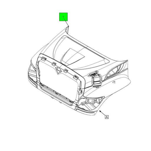 3613765C96 Navistar International | Hood Assembly No Access Hatch ...