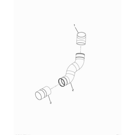 4310623C91 Navistar International | CAC Cold Side Air Pipe Assembly LT ...