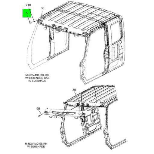 3524553C93 Navistar International | Amber Light | Source One Parts Center