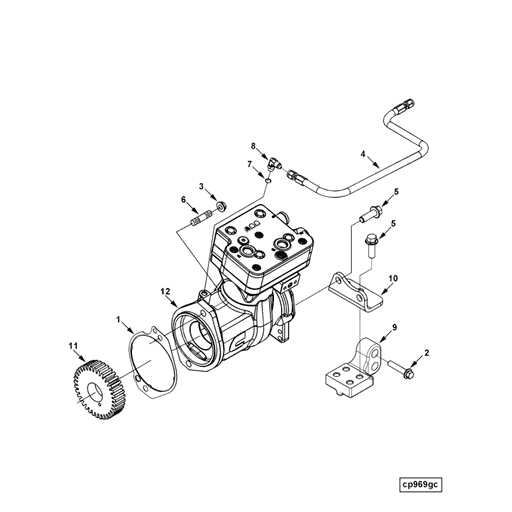 4309439 Cummins | Air Compressor Head Kit | Source One Parts Center