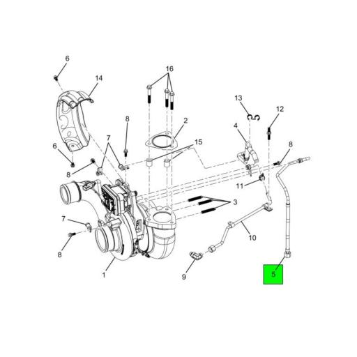 7097227C92 Navistar International | Turnbuckle Tube Assembly VGT Co ...