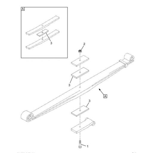 3508272C91 Navistar International | Front Chassis Spring | Source One ...
