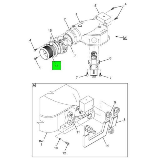 7092217C1 Navistar International | Throttle Coupling | Source One Parts ...
