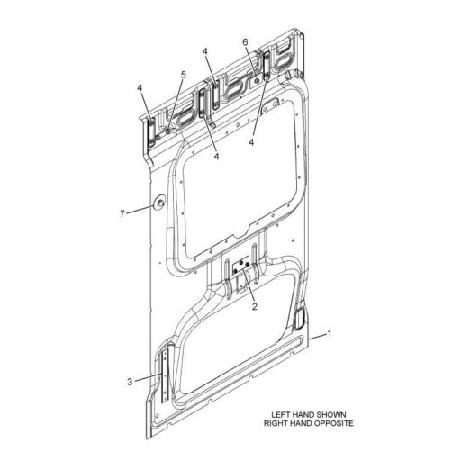 3594485C6E Navistar International | Pillar and Inner Panel Assembly ...