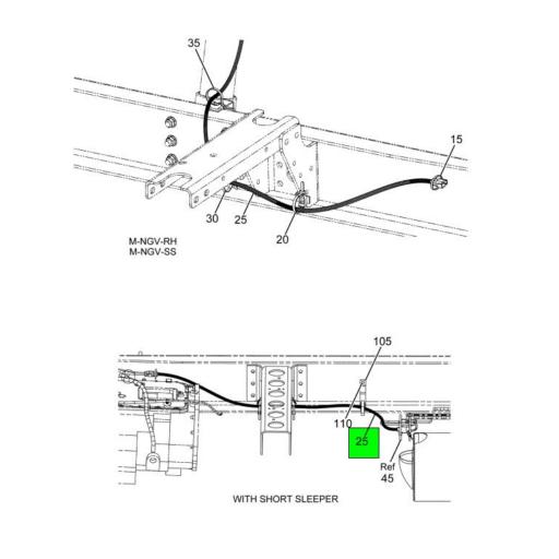 6086158C91 Navistar International | Harness Jumper IBB Engine AF ...