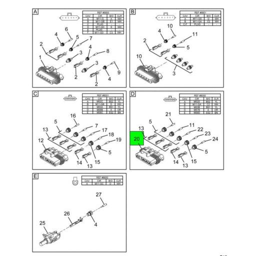1661375C1 Navistar International | Body Connector | Source One Parts Center