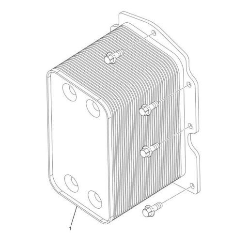 1842127C91 Navistar International | Heat Exchanger Kit with Seals 570 ...
