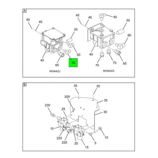 2017516C2 Navistar International | Elbow 5/8 PTC x 3/8 MPT | Source One ...