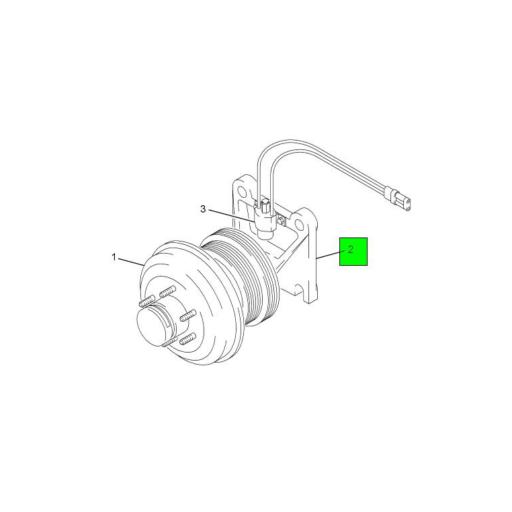 2501126C91 Navistar International | Fan Drive Pulley Hub | Source One ...