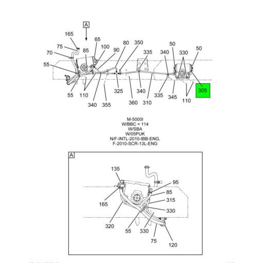 3851394C1 Navistar International | Hose Power Steering Assembly ...