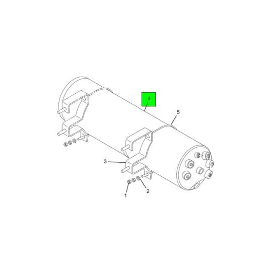 3573592C91 Navistar International | Auxiliary Air Pressure Tank Quick ...