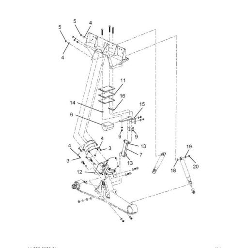 H60686065 Navistar International | Rear Spring and Equalizer Saddle ...