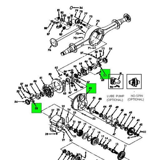 1665304C91 Navistar International | Carrier Differential With Bearing ...