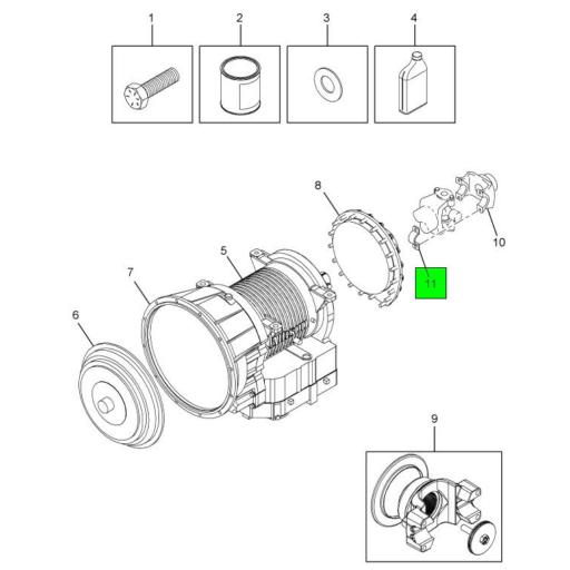 3513127C91 Navistar International | U-Joint Straps and Bolts Kit ...