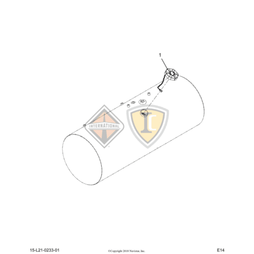 3591620C1 Navistar International | Fuel Tank Filler Cap Non-Locking ...