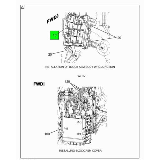 7502945C1 Navistar International | Wiring Harness Fuse Block Junction ...