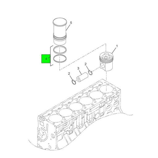 1822322C92 Navistar International | Crankcase Kit Cylinder Sleeve Right ...