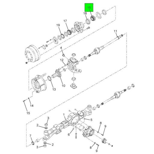 2601156C1 Navistar International | Inner Cone Bearing | Source One ...