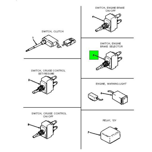 2007307C1 Navistar International | Engine Brake Switch | Source One ...