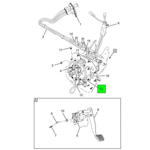 4192666C1 Navistar International | Connector 1/4 in NPT to 3/8 Quick ...