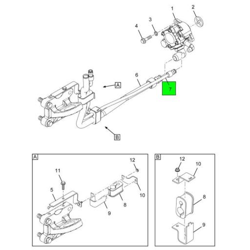 3855017C2 Navistar International | Power Steering Hose Assembly ...