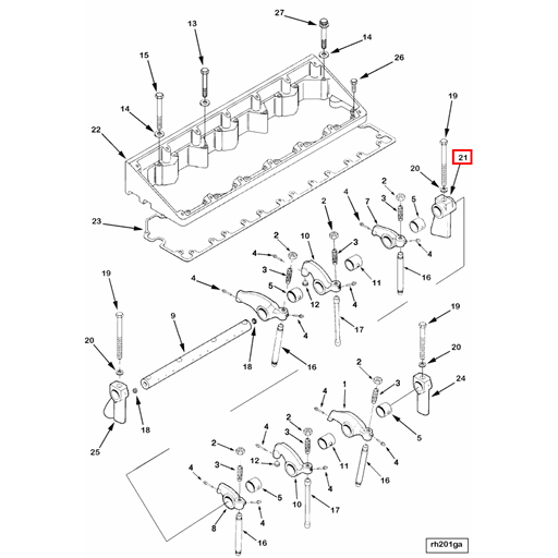 3036918 Cummins | Rocker Lever Support | Source One Parts Center