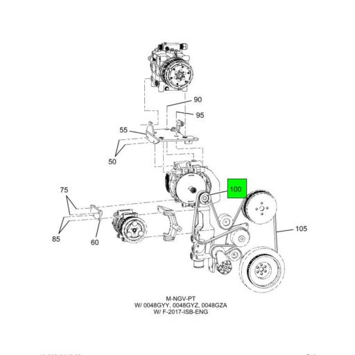 GP-755 Navistar International | Pulley 8-Groove 6646 mm Diameter ...