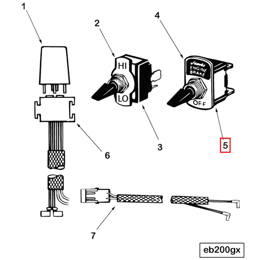 3871459 Cummins | Switch on/off | Source One Parts Center