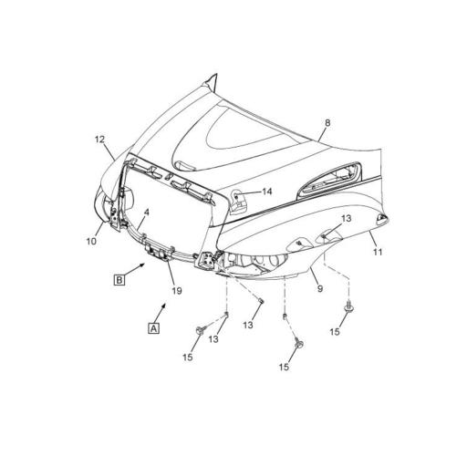3822156C98 Navistar International | Hood Assembly Low Cab No Hatch ...