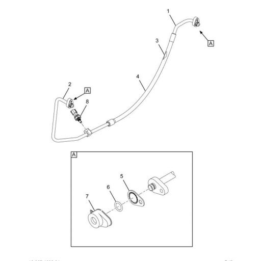 4094775C91 Navistar International | Air Conditioning Hose Compressor-to ...
