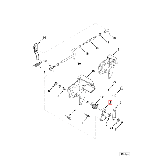 3923069 Cummins | Bell Crank Lever | Source One Parts Center