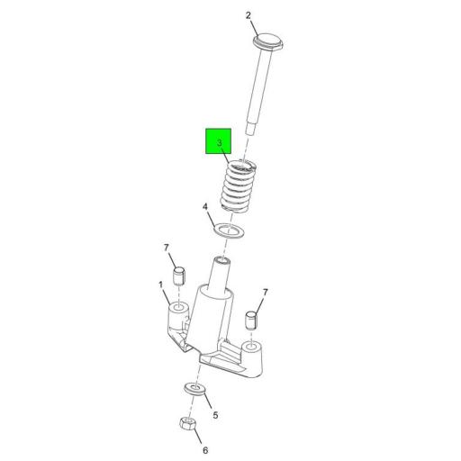 3007633C1 Navistar International | Lost Motion Spring - 10 Pack ...