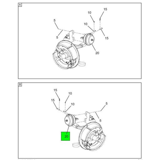 BXK025366 Navistar International | S-Cam Spring Brake | Source One ...