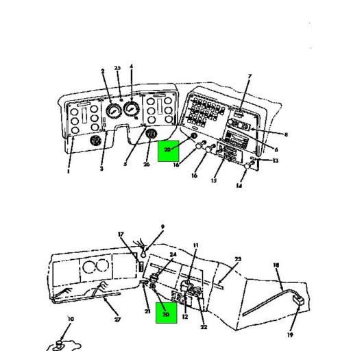 429047C1 Navistar International | Ignition Key Switch | Source One ...