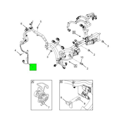1889947C91 Navistar International | I6 Engine Harness Assembly | Source ...