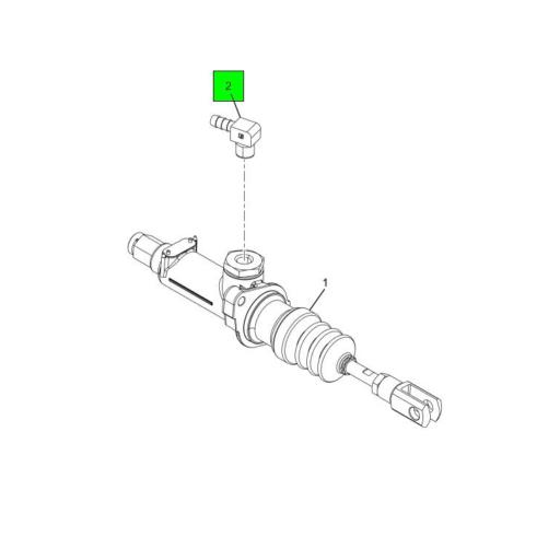 3874660C1 Navistar International | Elbow 90 Degree 5/16 Barb x 1/4 in ...