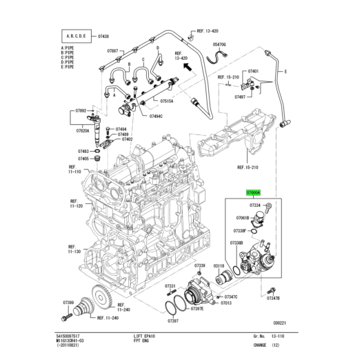 QC000543 Mitsubishi FUSO | Fuel Injection Pump Assembly | Source One ...