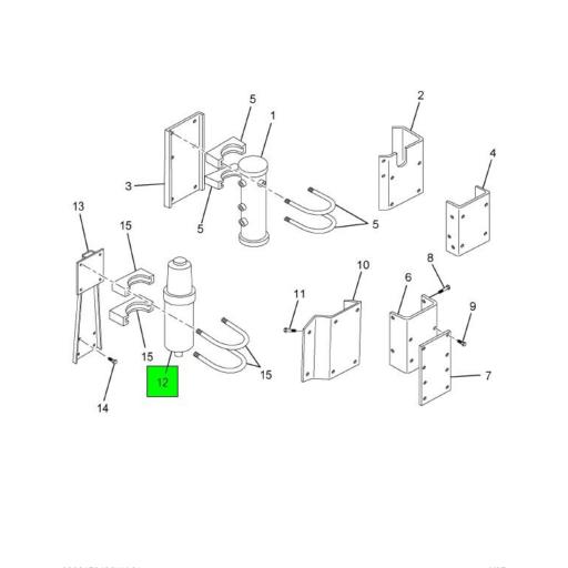 1694747C1 Navistar International | Fuel Filter Element Spring - 5 Pack ...