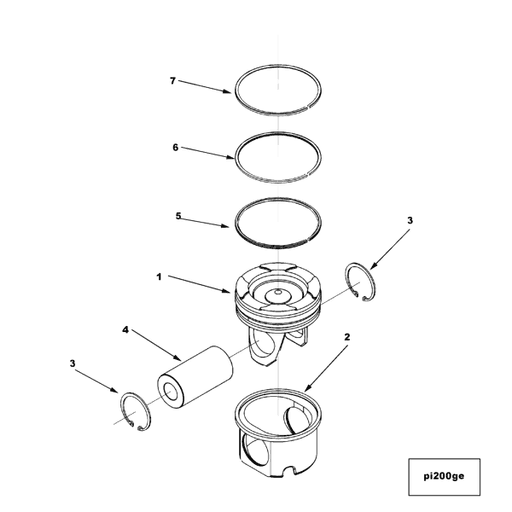 4059949 Cummins | Engine Top Level Assembly Piston | Source One Parts ...