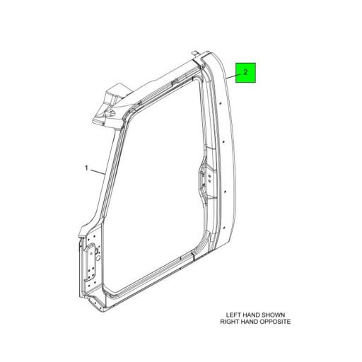 3579426W1E Navistar International | Pillar B Outer Panel Assembly RH ...