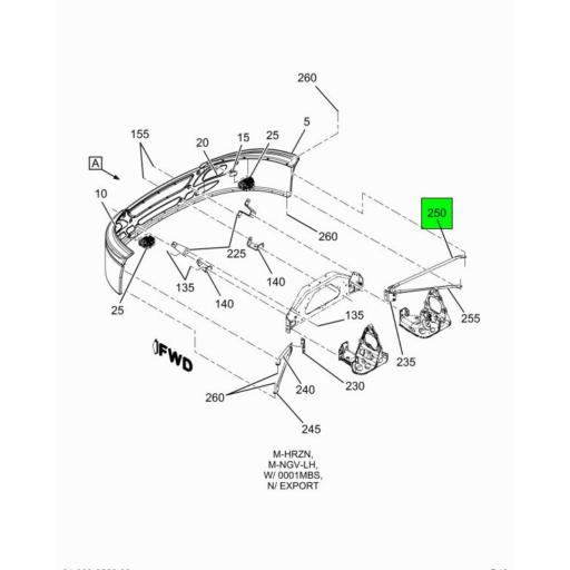 4090856C1 Navistar International | BRACE FRONT BUMPER | Source One ...