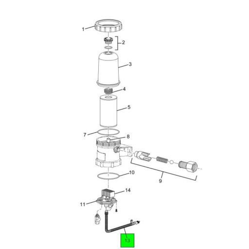 2595452C91 Navistar International | Fuel Filter Heater Harness with ...