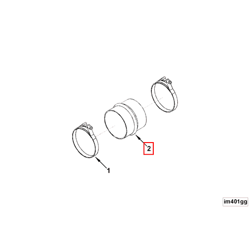 3331516 Cummins | Hump Hose | Source One Parts Center