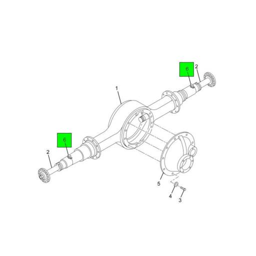 2002143C2 Navistar International | ABS Brake Sensor Top Mounting ...