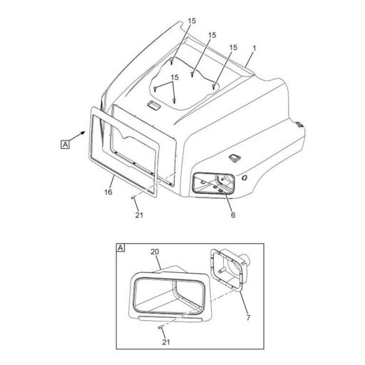 3551828C97 Navistar International | Hood | Source One Parts Center