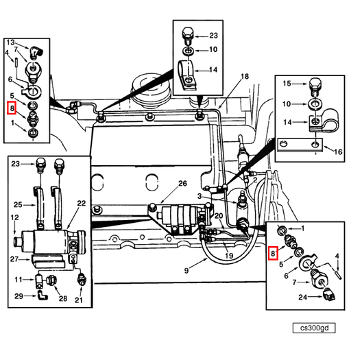 3013920 Cummins | Starting Aid Nozzle | Source One Parts Center